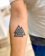 20 Bold Valknut Tattoo Ideas For An Authentic Viking Look