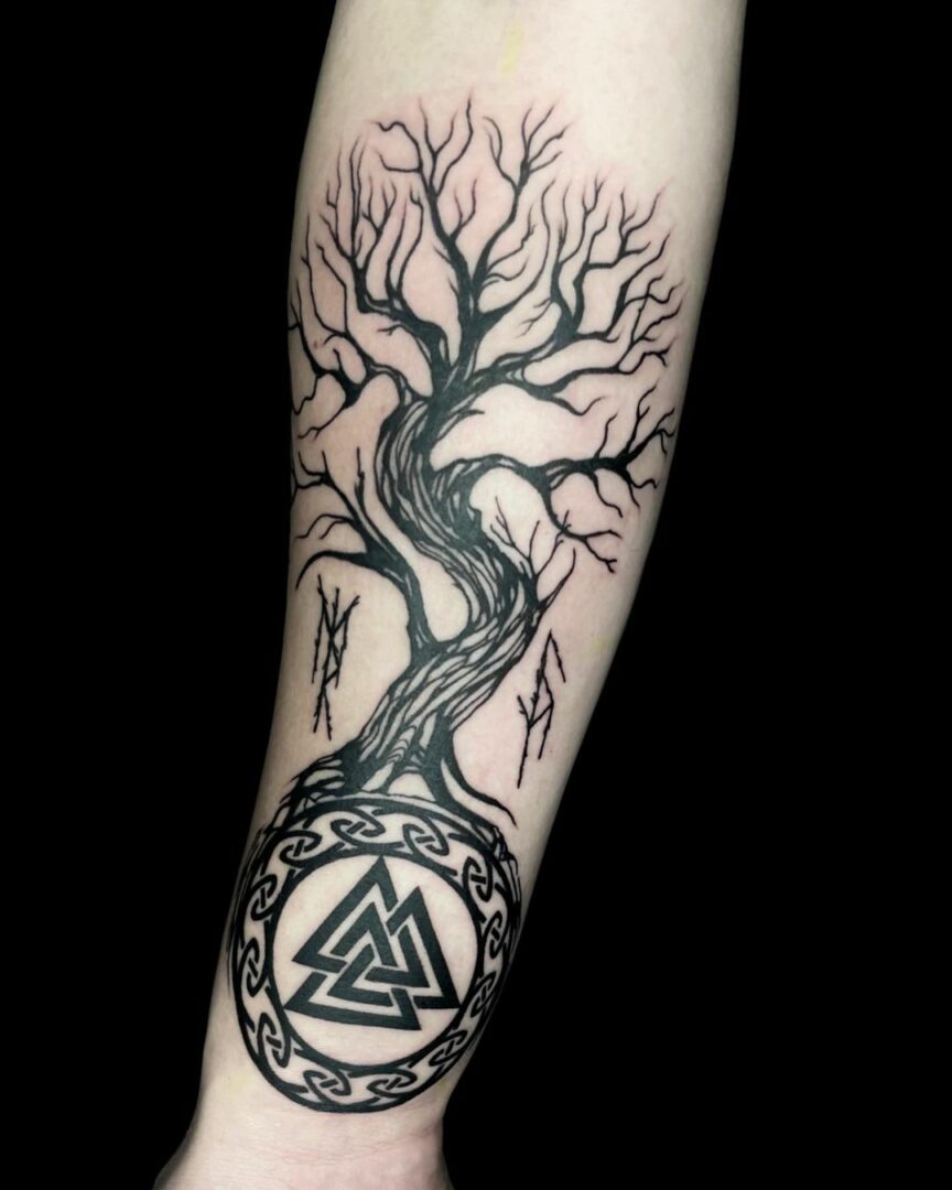 20 Bold Valknut Tattoo Ideas For An Authentic Viking Look