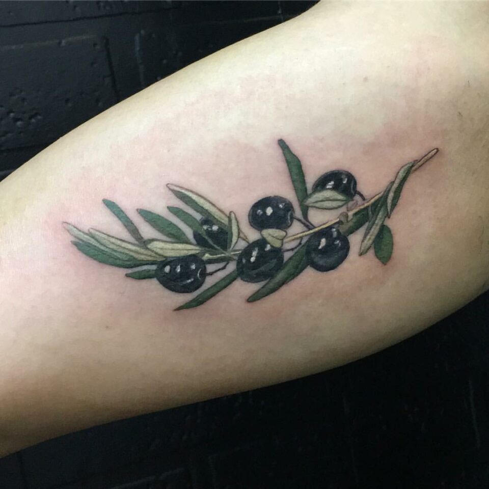 20 Creative Olive Tree Tattoo Ideas For Peace And Harmony