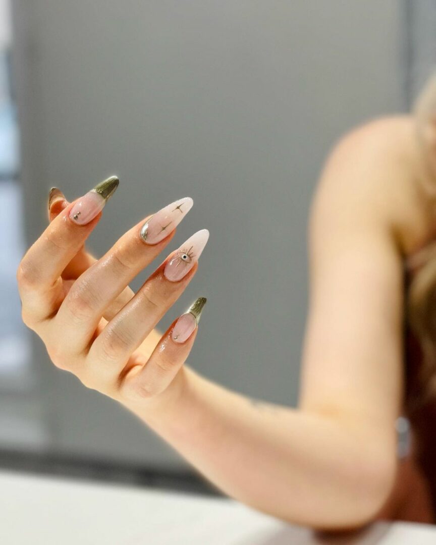 18 Cute Evil Eye Nails To Feel Safe And Protected