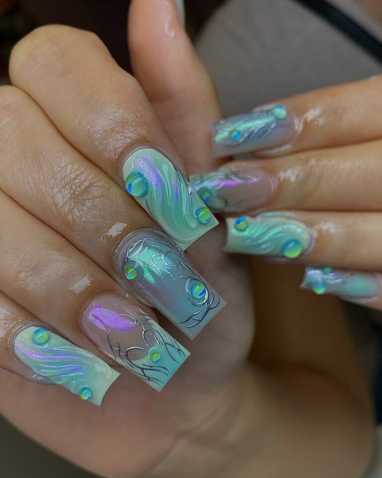 35 Lovely Freestyle Nails To Embrace Your Girlish Nature