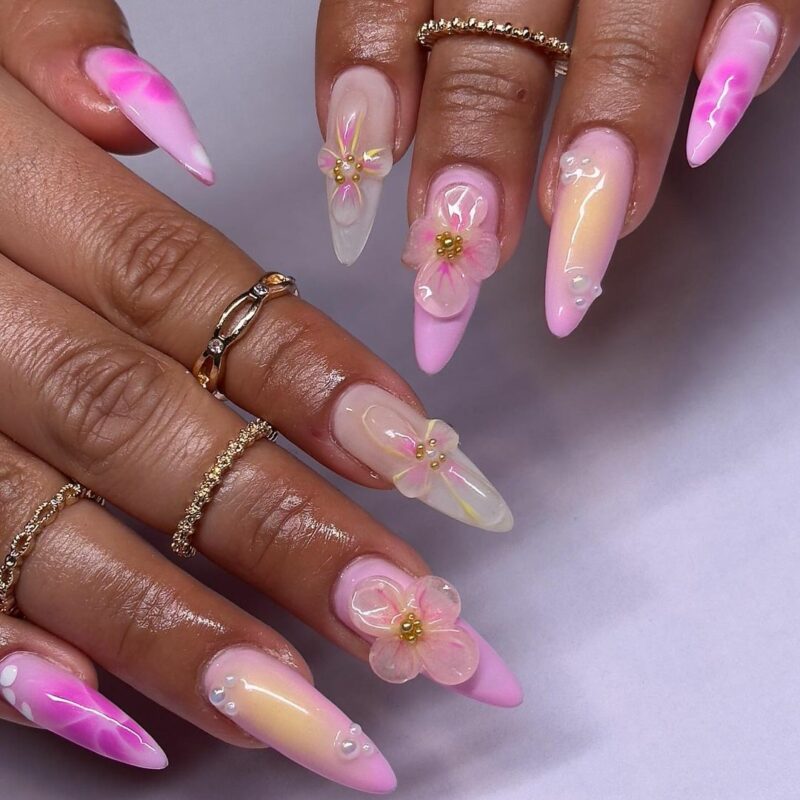 38 Enchanting 3D Nails To Step Into The Realm Of Fantasy