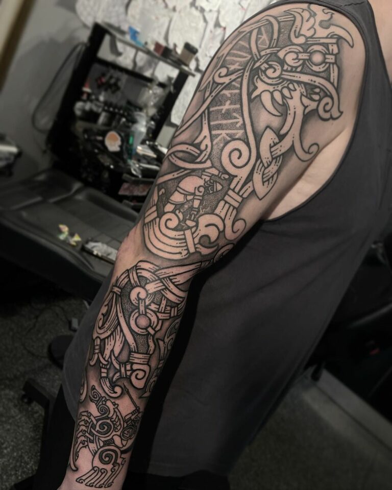 18 Mighty Odin Tattoos For Lovers Of Norse Mythology