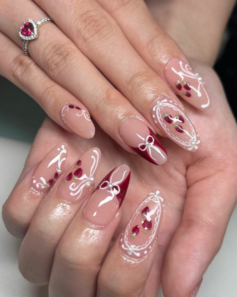 35 Lovely Freestyle Nails To Embrace Your Girlish Nature