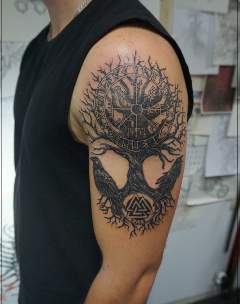 20 Bold Valknut Tattoo Ideas For An Authentic Viking Look