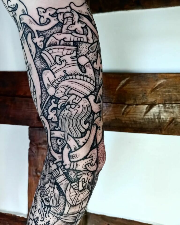 18 Mighty Odin Tattoos For Lovers Of Norse Mythology