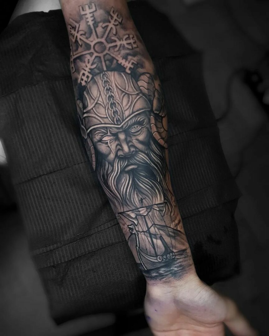 18 Mighty Odin Tattoos For Lovers Of Norse Mythology