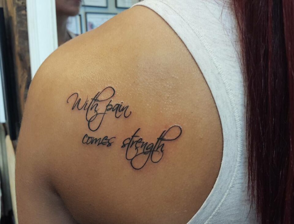 20 Beautiful Female Quote Tattoos About Strength And Hope