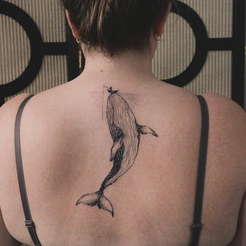 These 24 Wonderful Whale Tattoo Ideas Will Make A Big Splash