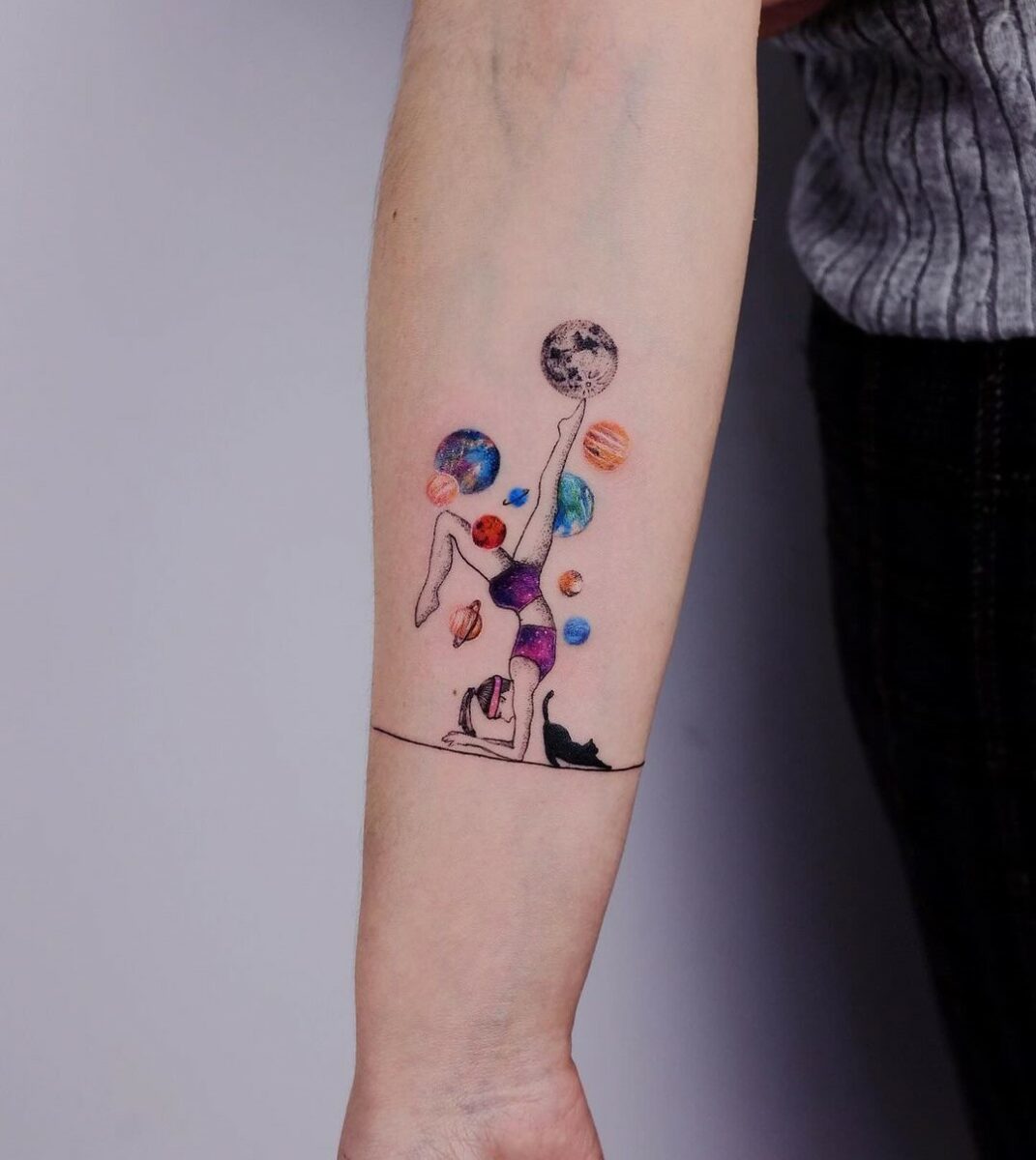 20 Inspiring Yoga Tattoo Ideas To Embrace Your Inner Peace