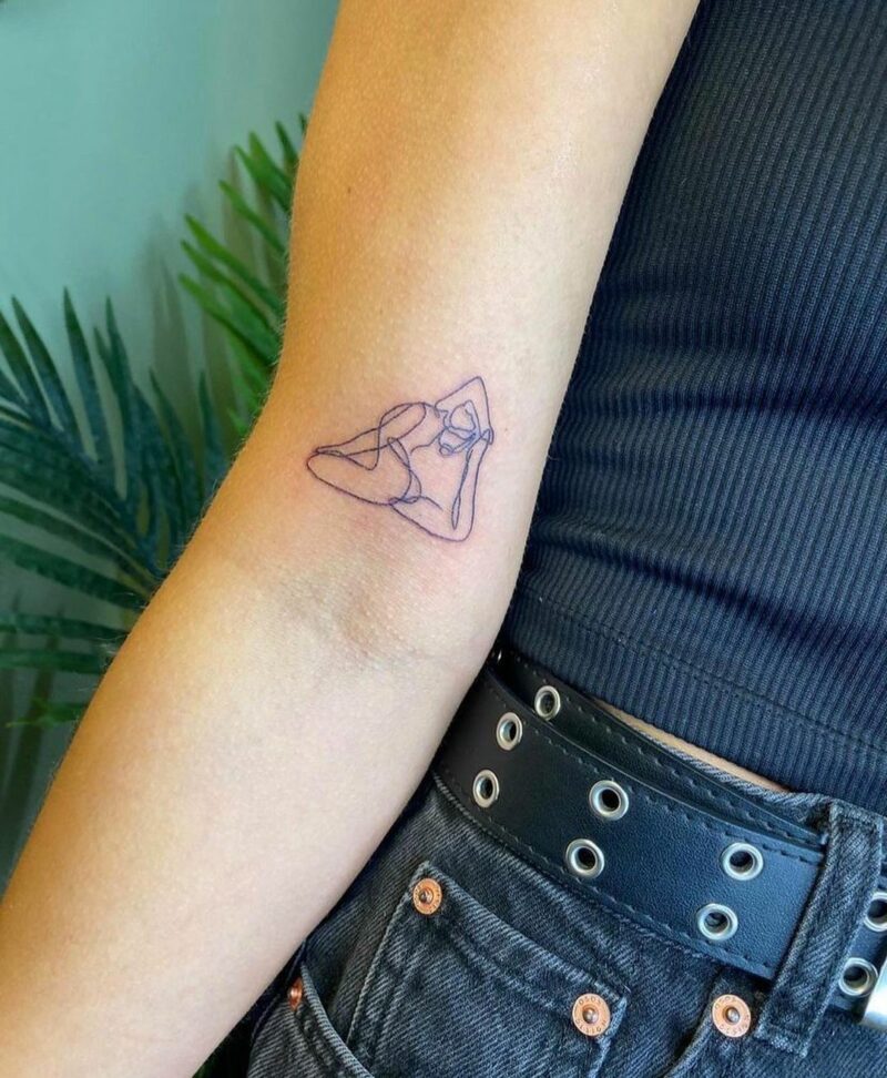 20 Inspiring Yoga Tattoo Ideas To Embrace Your Inner Peace