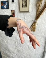 Adorn Your Body With These 20 Beautiful Filigree Tattoo Ideas