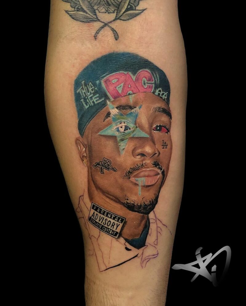 20 Tupac Tattoo Ideas That Will Have All Eyez On You