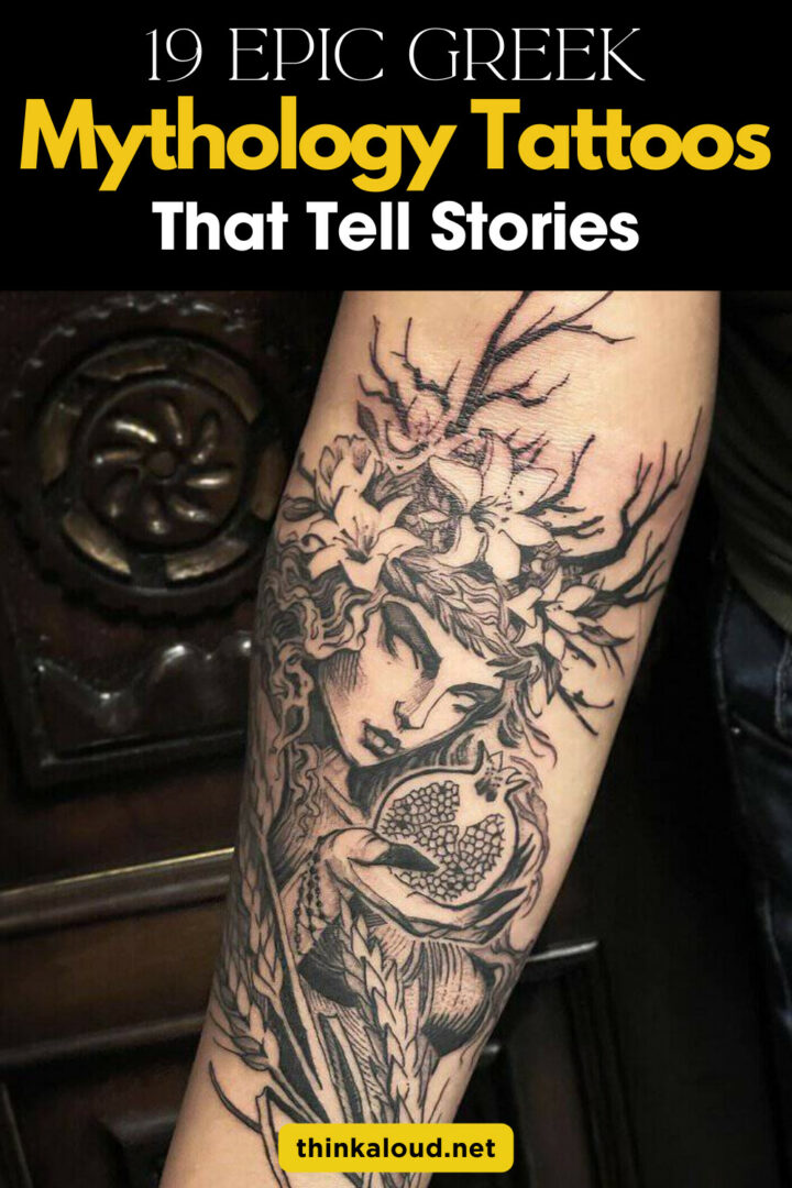 19 Epic Greek Mythology Tattoos That Tell Stories