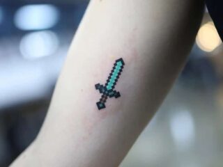 21 Must-See Minecraft Tattoo Ideas That’ll Up Your Ink Game