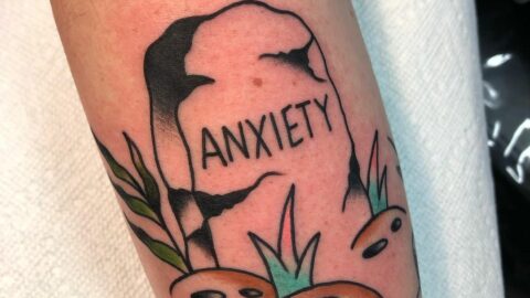40 Creative Anxiety Tattoos That Embrace The Struggle