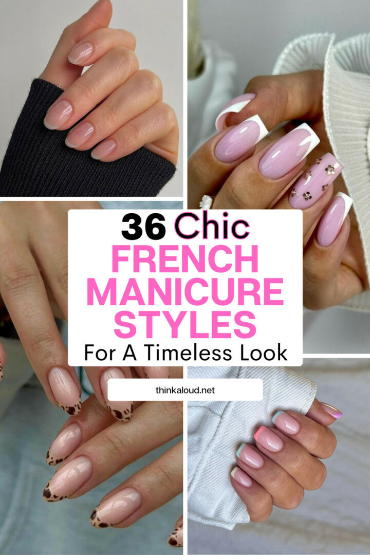 36 Chic French Manicure Styles For A Timeless Look