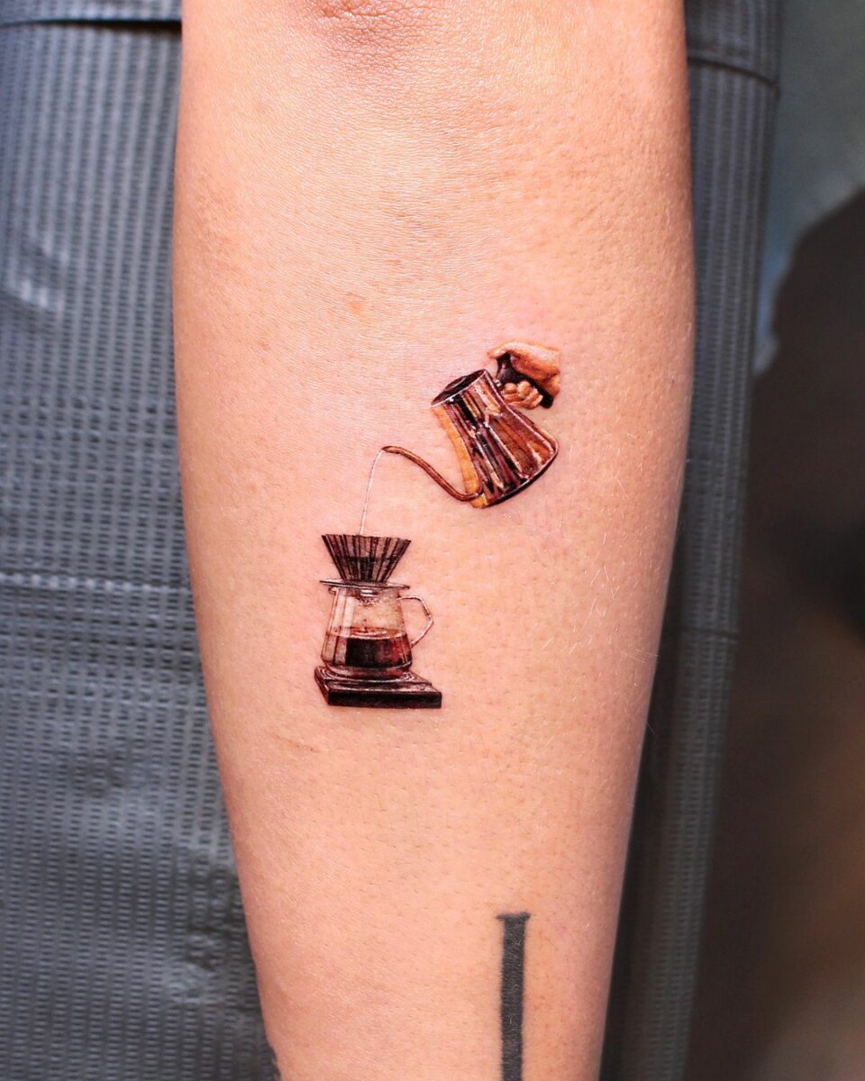 Espresso Yourself With These 39 Captivating Coffee Tattoo Ideas