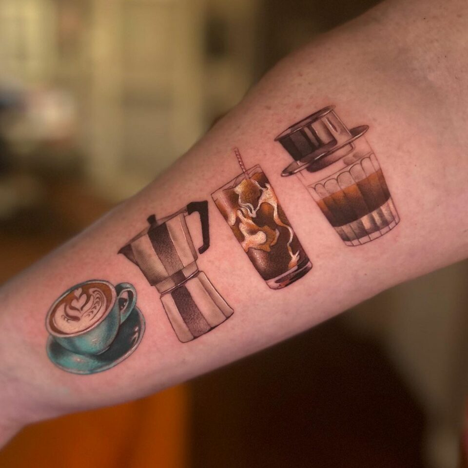 Espresso Yourself With These 39 Captivating Coffee Tattoo Ideas