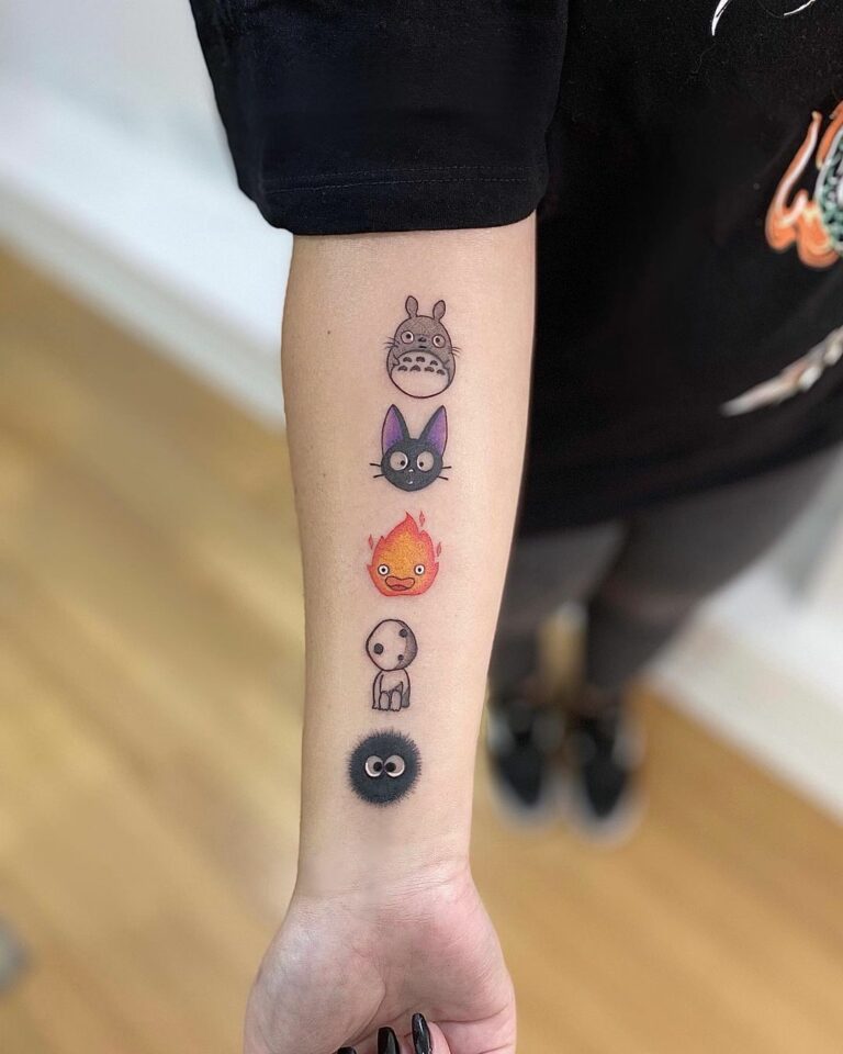 Bring Your Fandom To Life With These 20 Studio Ghibli Tattoo Ideas