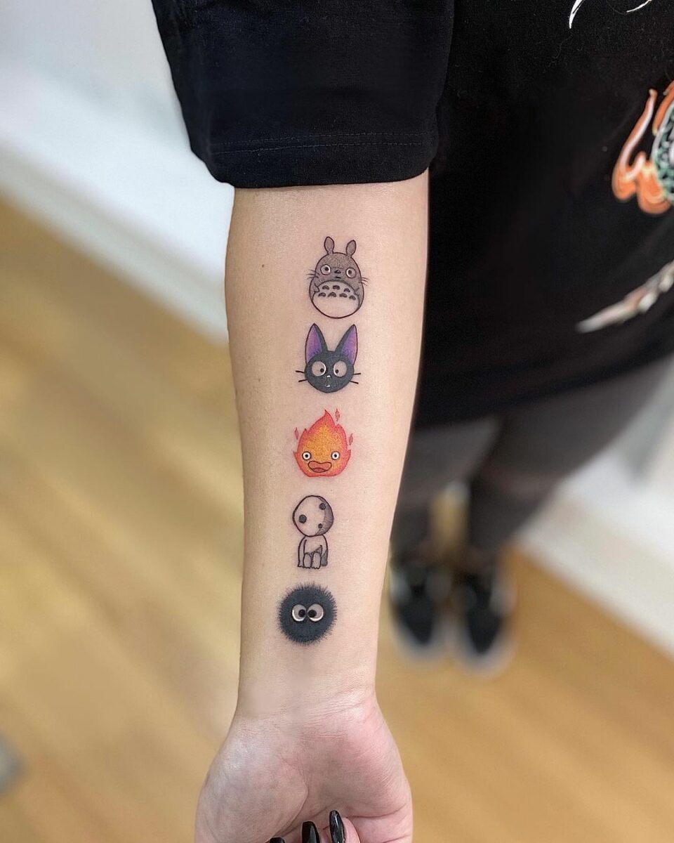 Bring Your Fandom To Life With These 20 Studio Ghibli Tattoo Ideas