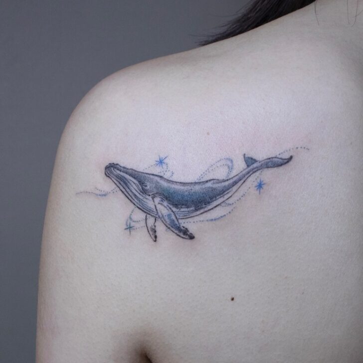 These 24 Wonderful Whale Tattoo Ideas Will Make A Big Splash