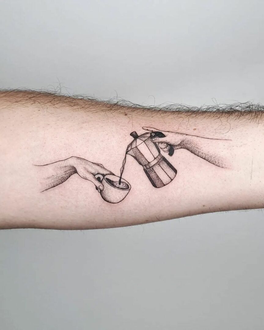 Espresso Yourself With These 39 Captivating Coffee Tattoo Ideas