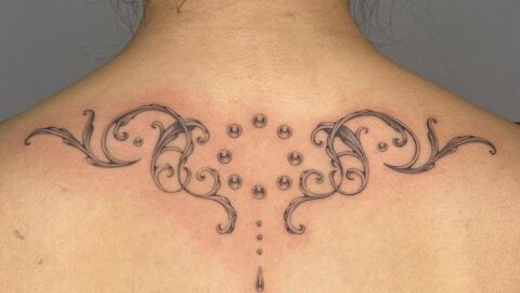 Adorn Your Body With These 20 Beautiful Filigree Tattoo Ideas