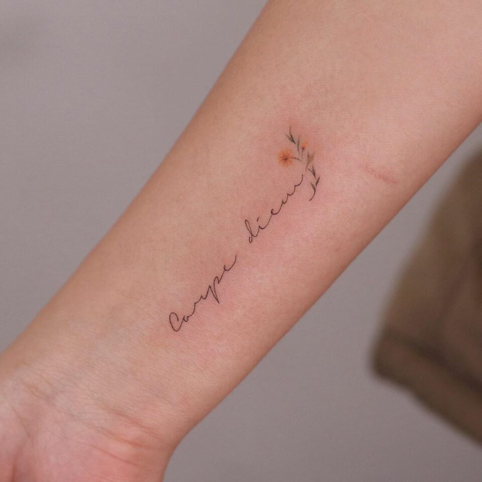 18 Inspirational Forearm Quote Tattoos For Personal Motivation