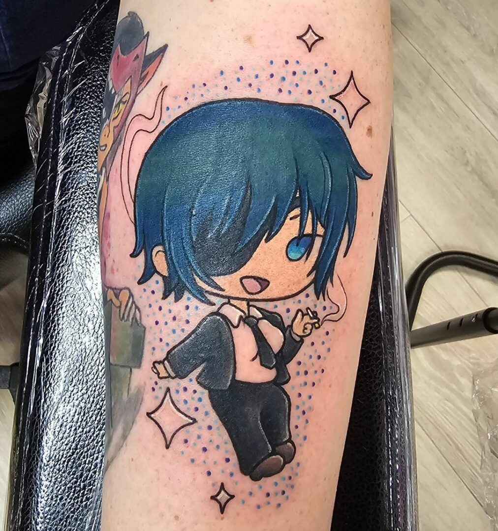 20 Adorable Chibi Tattoos To Appreciate Your Favorite Characters