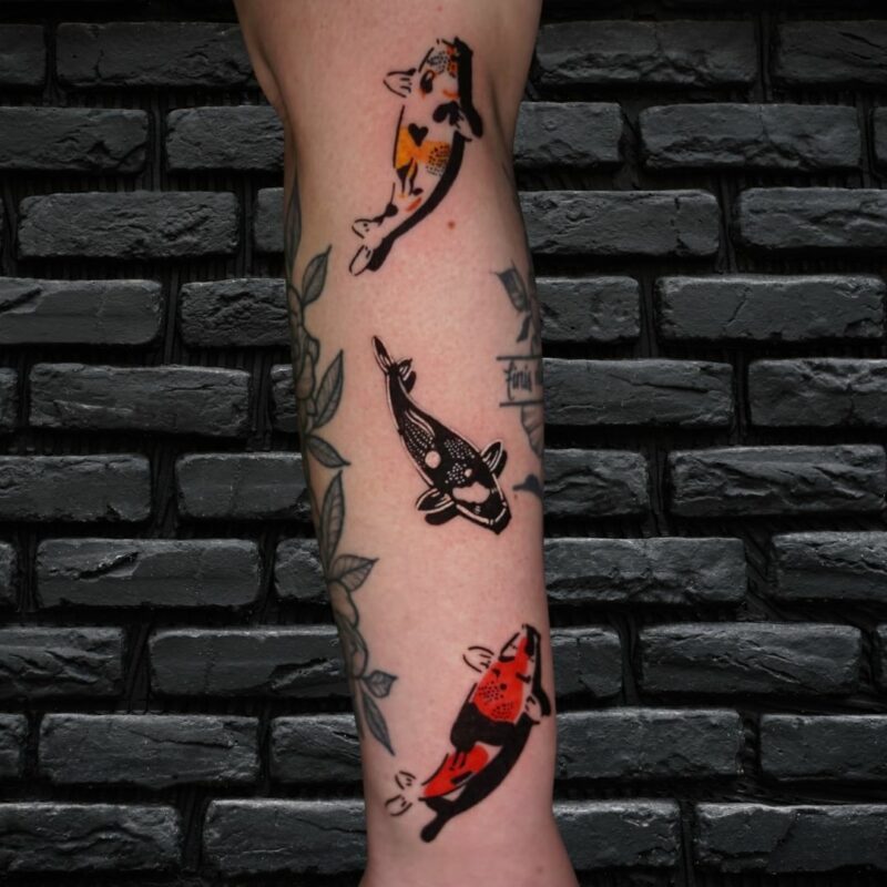20 Creative Koi Fish Tattoos To Remind You Of Important Truths