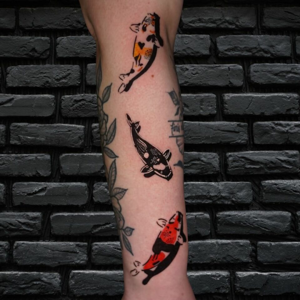 20 Creative Koi Fish Tattoos To Remind You Of Important Truths