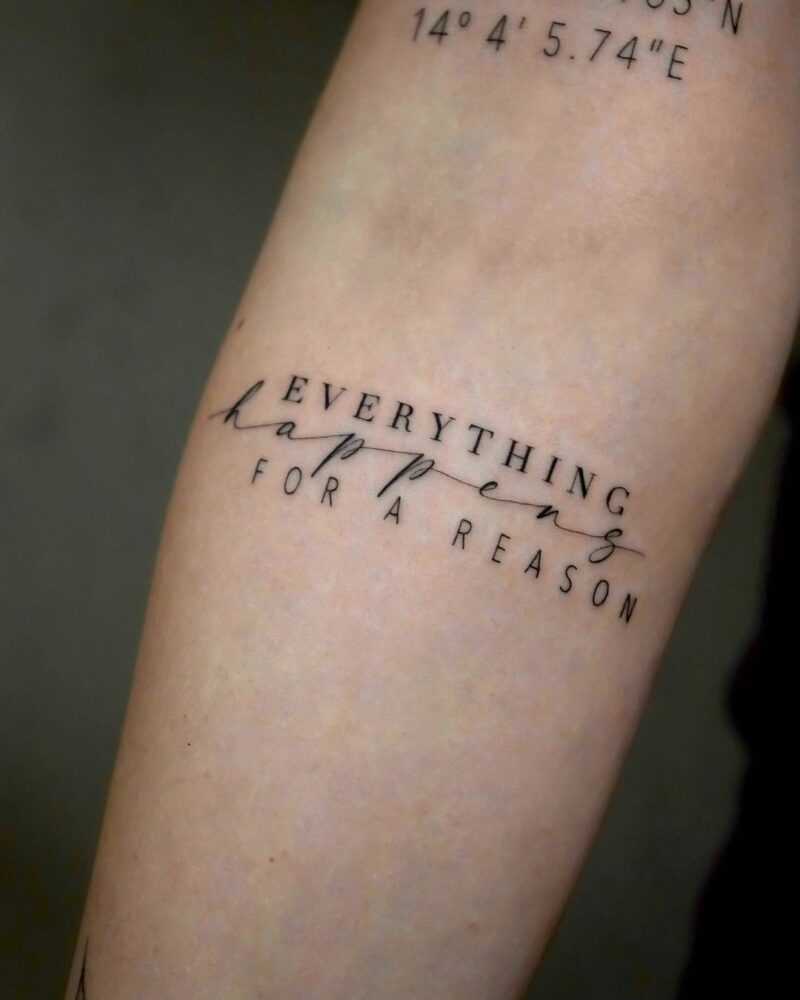 18 Inspirational Forearm Quote Tattoos For Personal Motivation