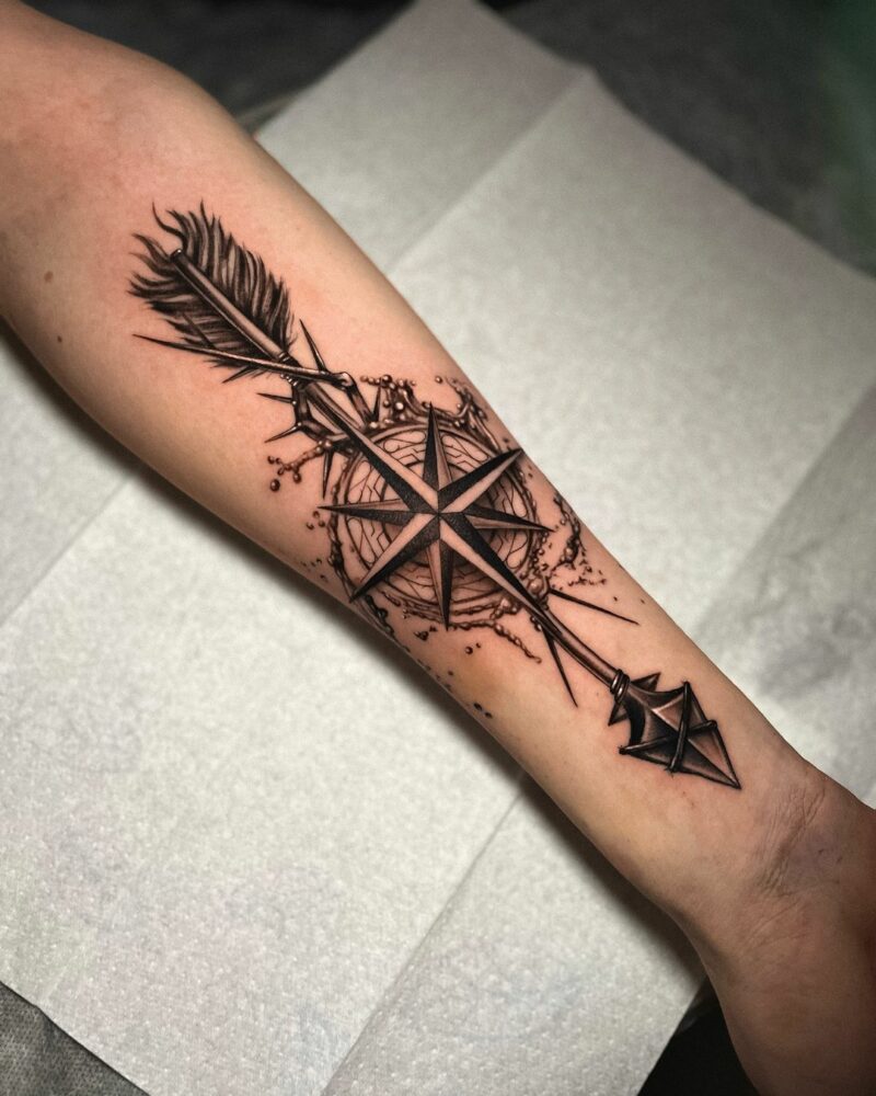 20 Creative Arrow Tattoo Ideas That Really Hit The Mark