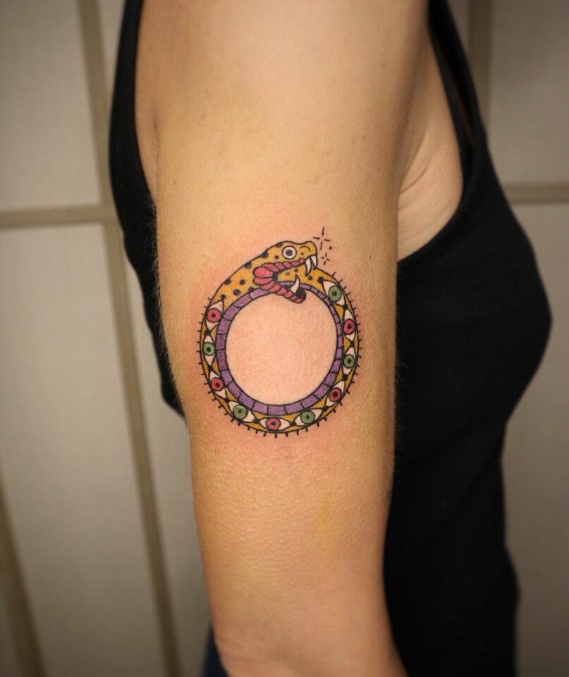 20 Powerful Ouroboros Tattoos To Honor The Cycle Of Life