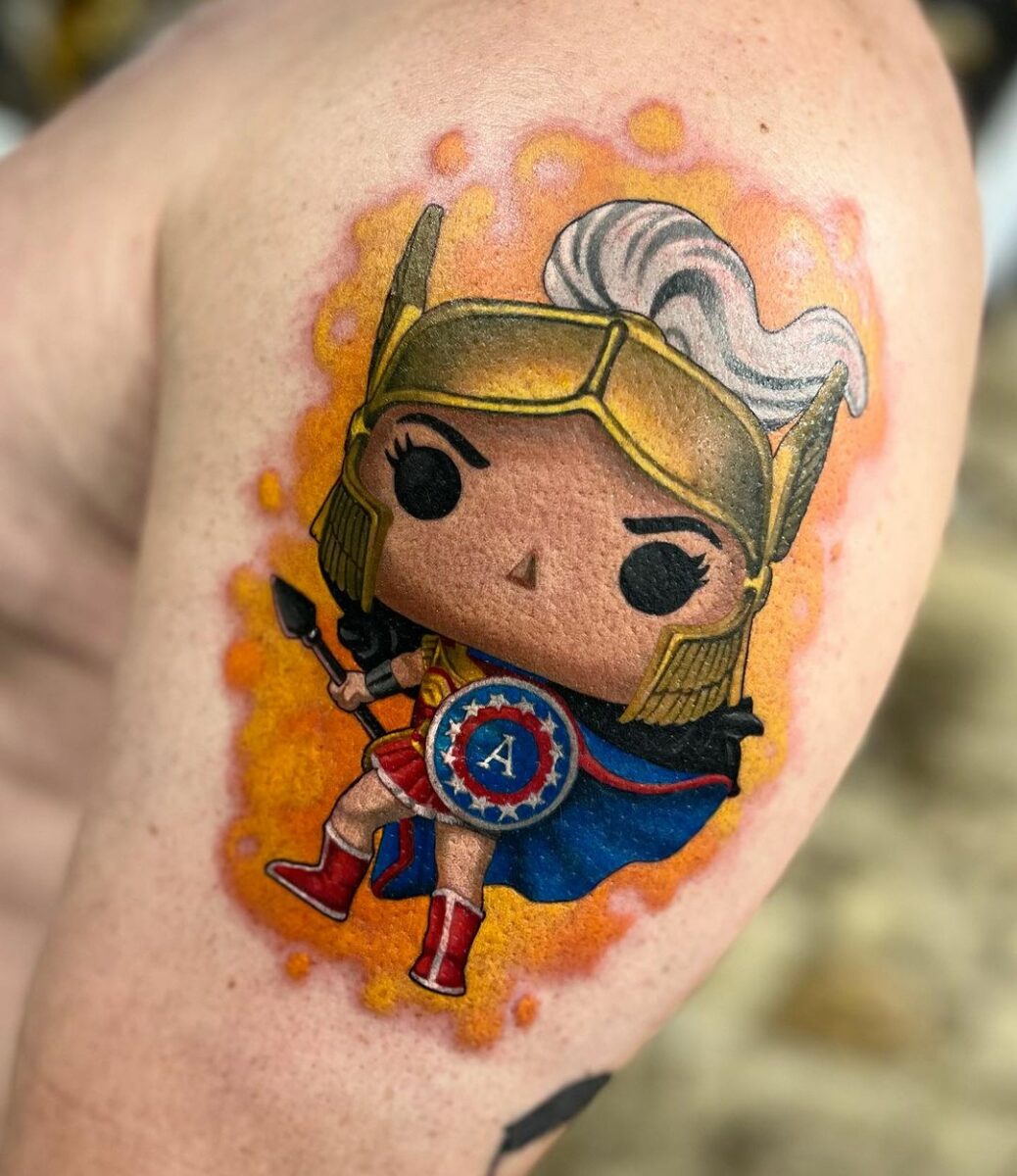 18 Wonder Woman Tattoos That Are Wonder-fully Fierce