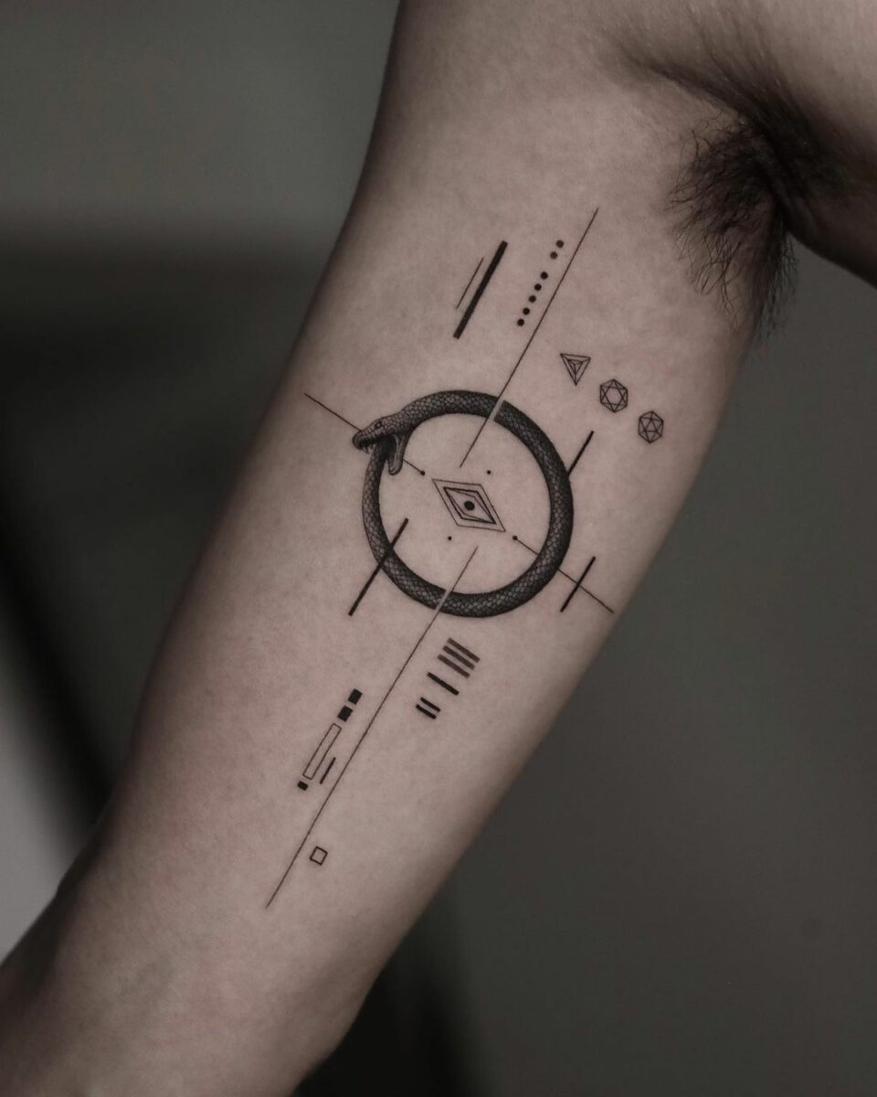 20 Powerful Ouroboros Tattoos To Honor The Cycle Of Life