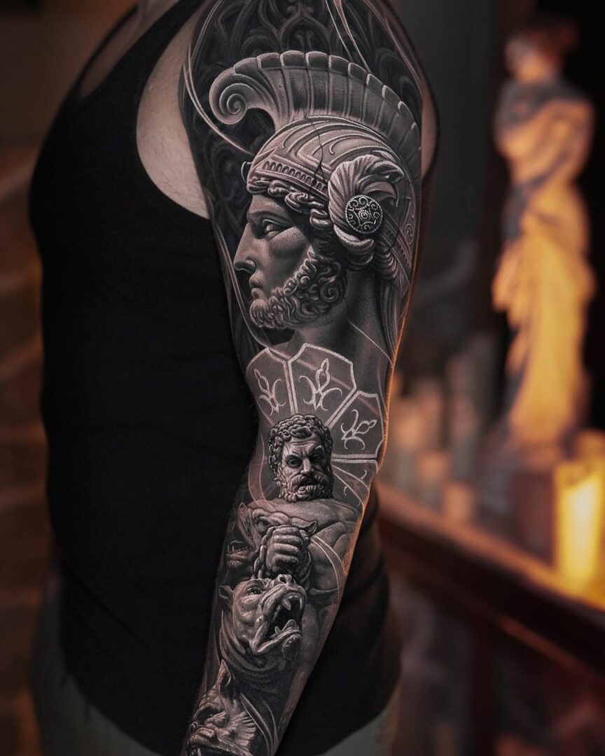 19 Amazing Hercules Tattoos That Embody Heroic Spirit