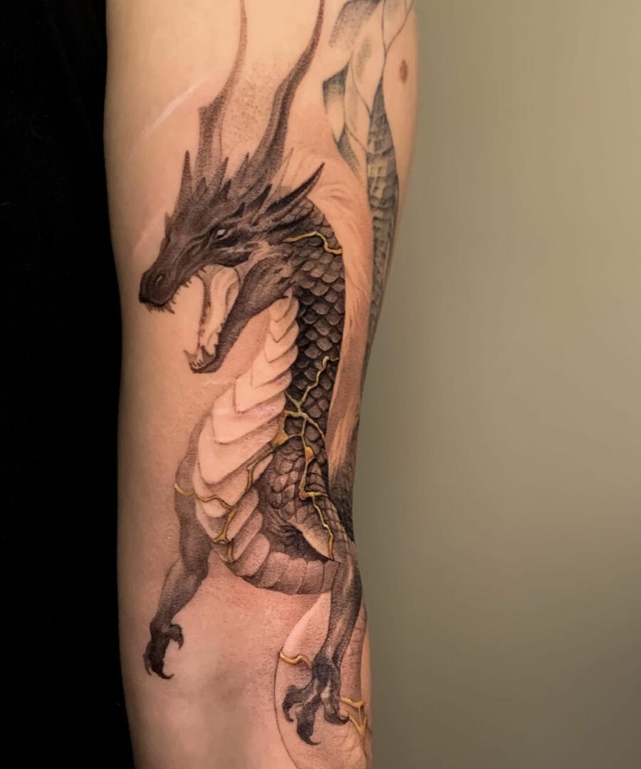 20 Captivating Kintsugi Tattoos To Honor A Broken Beauty