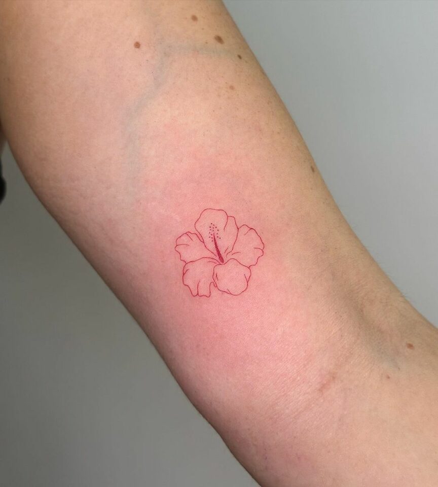 20 Unique Red Ink Tattoos For Passionate Expression