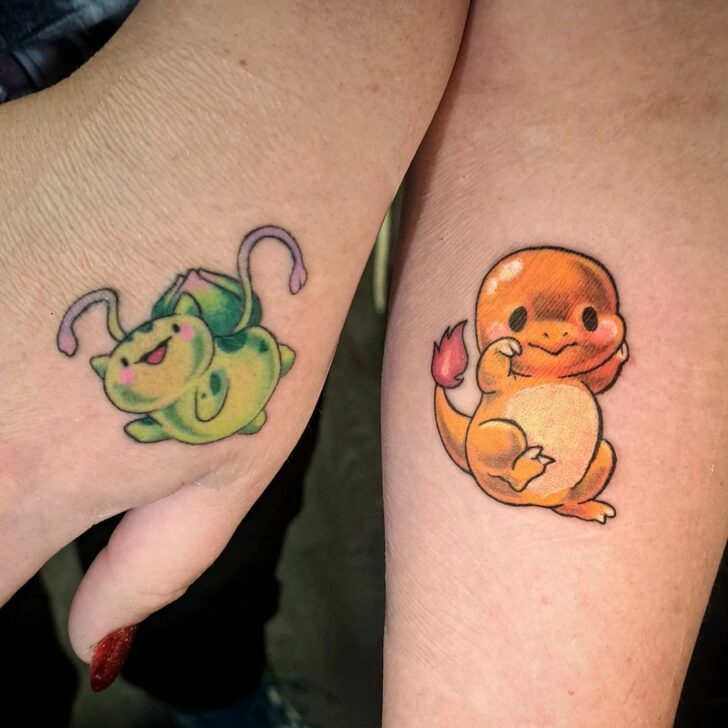 20 Adorable Chibi Tattoos To Appreciate Your Favorite Characters