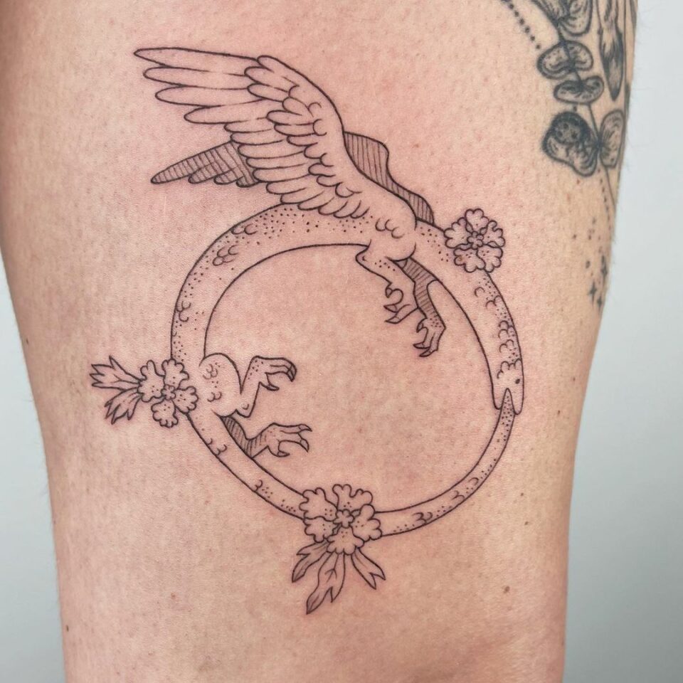 20 Powerful Ouroboros Tattoos To Honor The Cycle Of Life