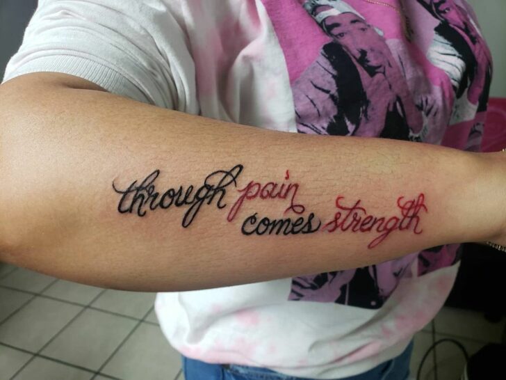 18 Inspirational Forearm Quote Tattoos For Personal Motivation