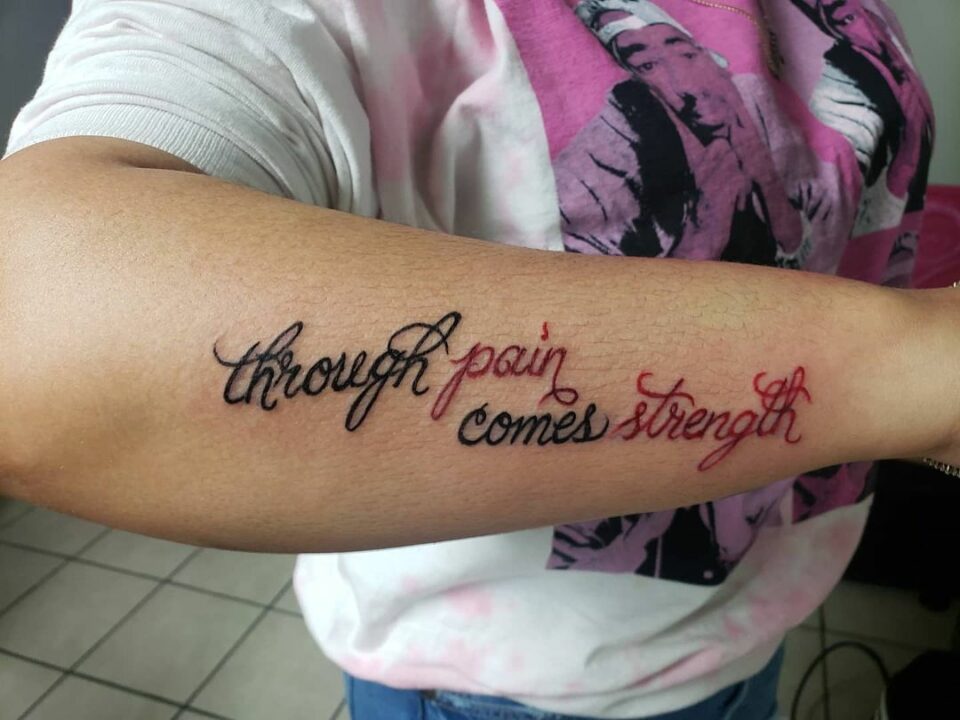 18 Inspirational Forearm Quote Tattoos For Personal Motivation