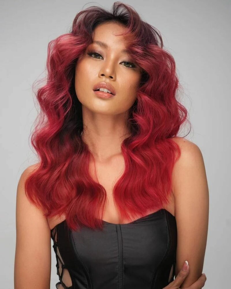 34 Enchanting Cherry Red Hair Ideas That Will Capture Hearts
