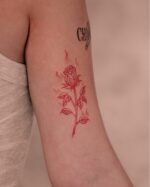 20 Unique Red Ink Tattoos For Passionate Expression
