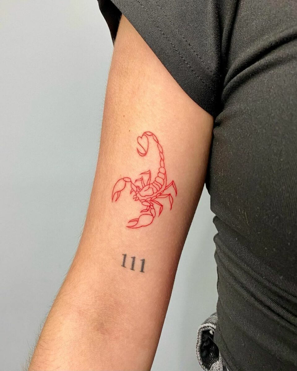 20 Unique Red Ink Tattoos For Passionate Expression