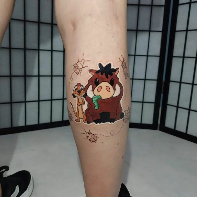 18 Fun Hakuna Matata Tattoos To Live By