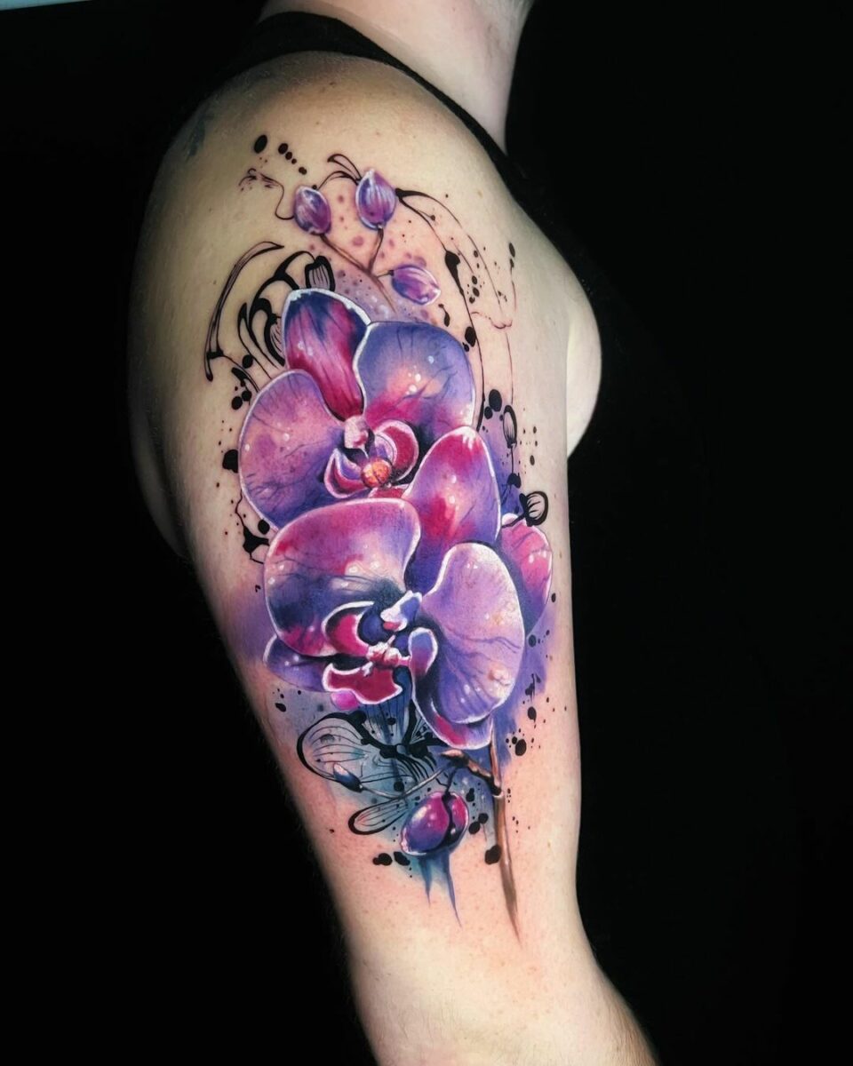 20 Artistic Orchid Tattoo Ideas For A Bodily Masterpiece