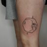 18 Stunning Crescent Moon Tattoos That Are Out Of This World